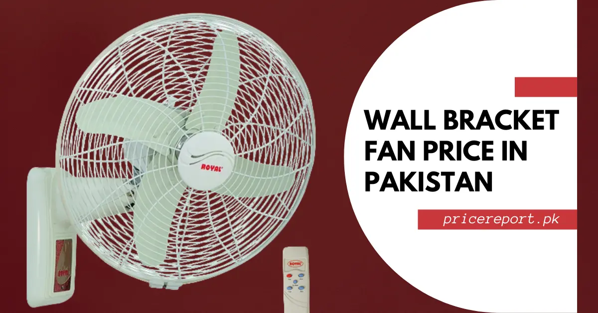 Wall Bracket Fan Price in Pakistan in August 2024 - pricereport.pk